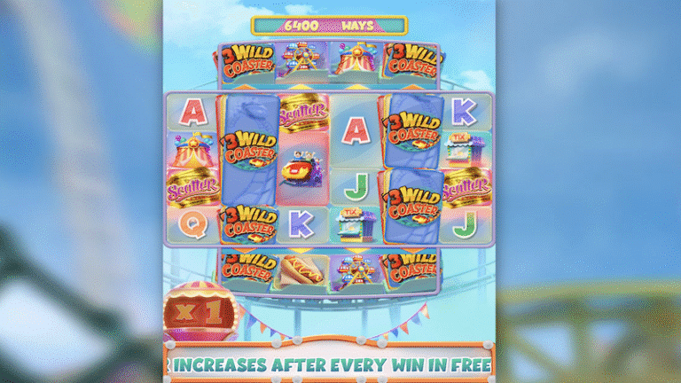 wild coaster pg slot ทดลองเล่นเกมรถไฟเหาะ ค่าย pg เว็บตรง100